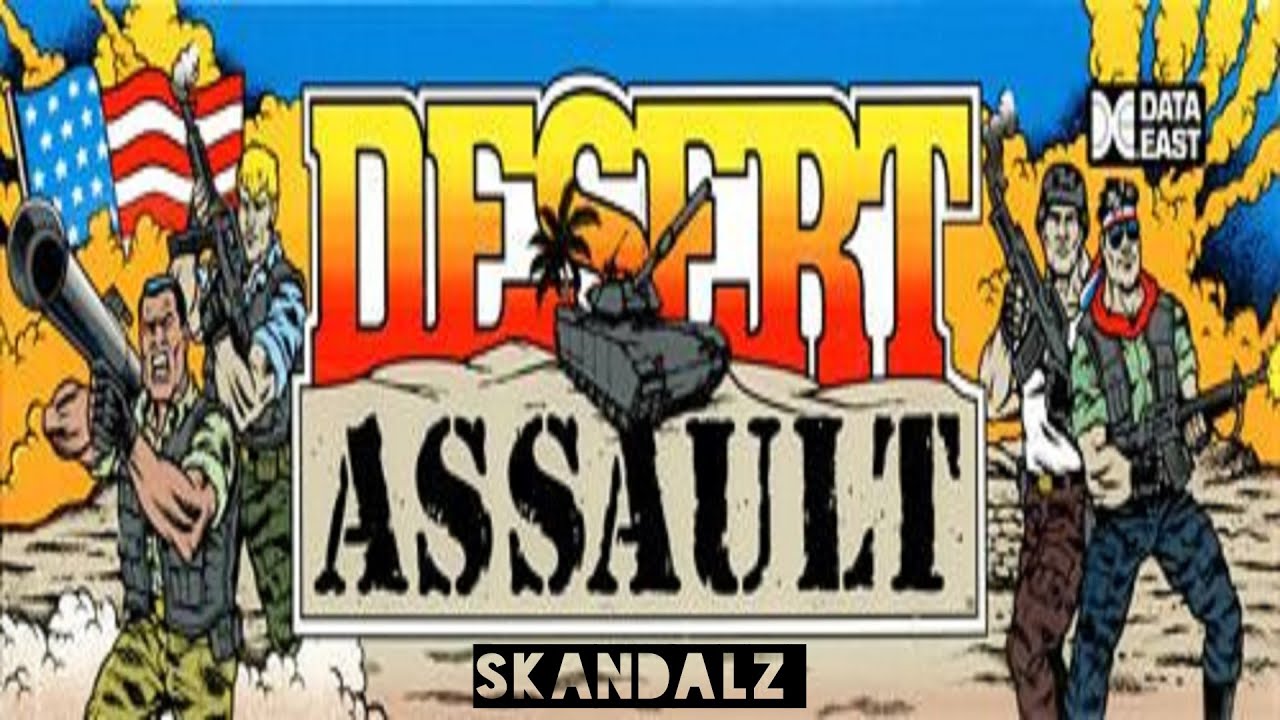 Desert Assault (MAME/Arcade) Coop-Local [Completo] - YouTube