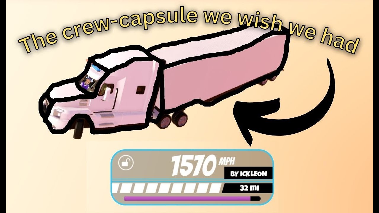 The Crew Capsule we wish we had in Roblox Jailbreak! - YouTube