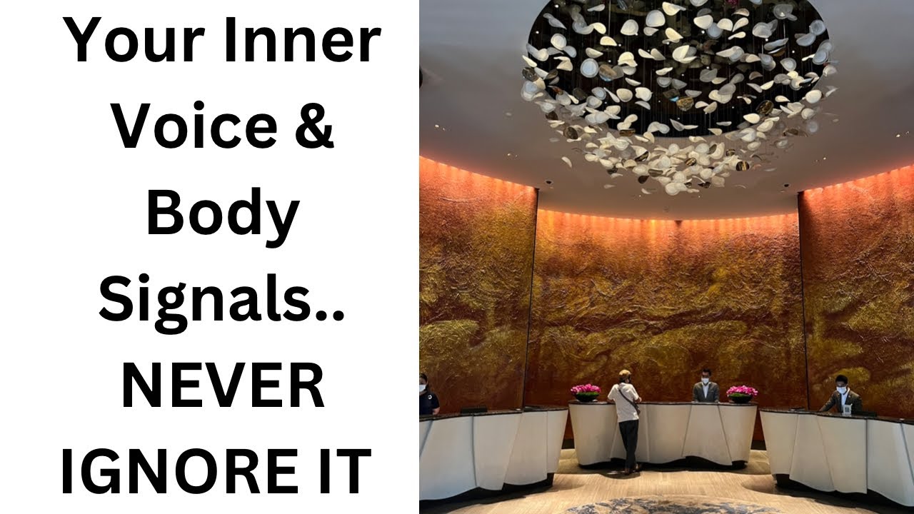 Your Inner Voice & Body Signals, Do Not Ignore It - YouTube