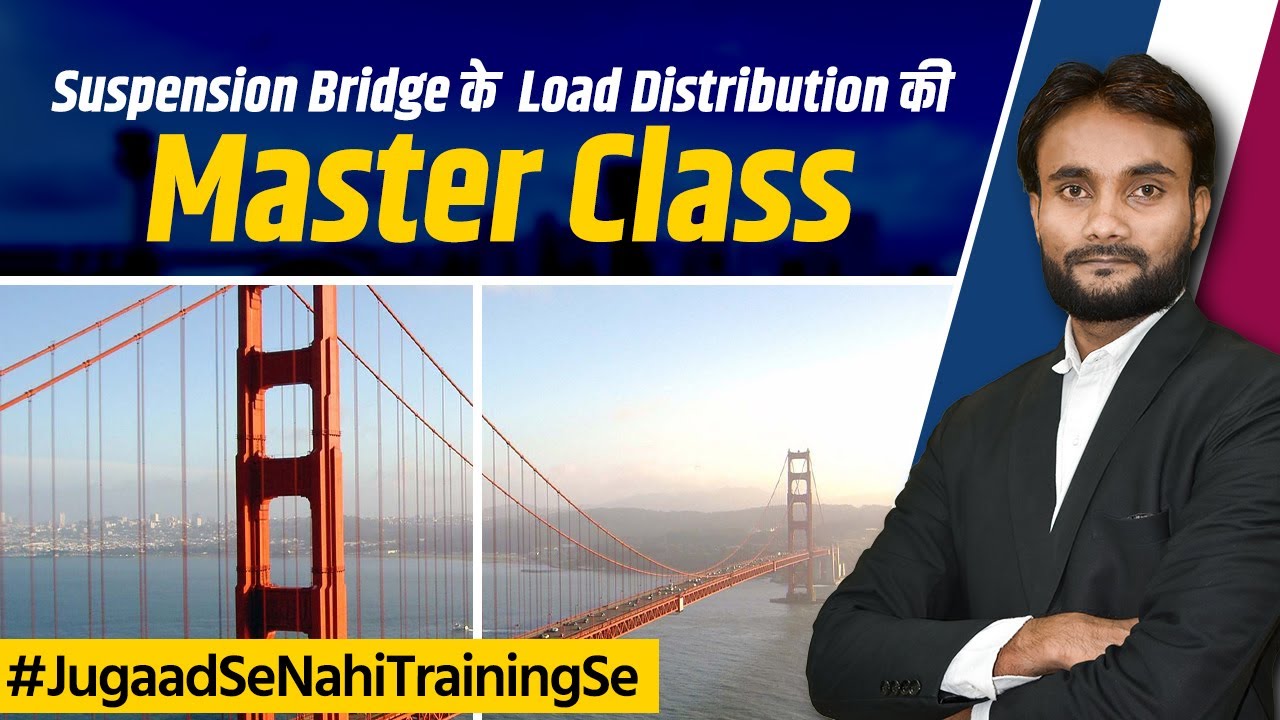 Learn Load Distribution Mechanism of Suspension Bridge | Function of ...