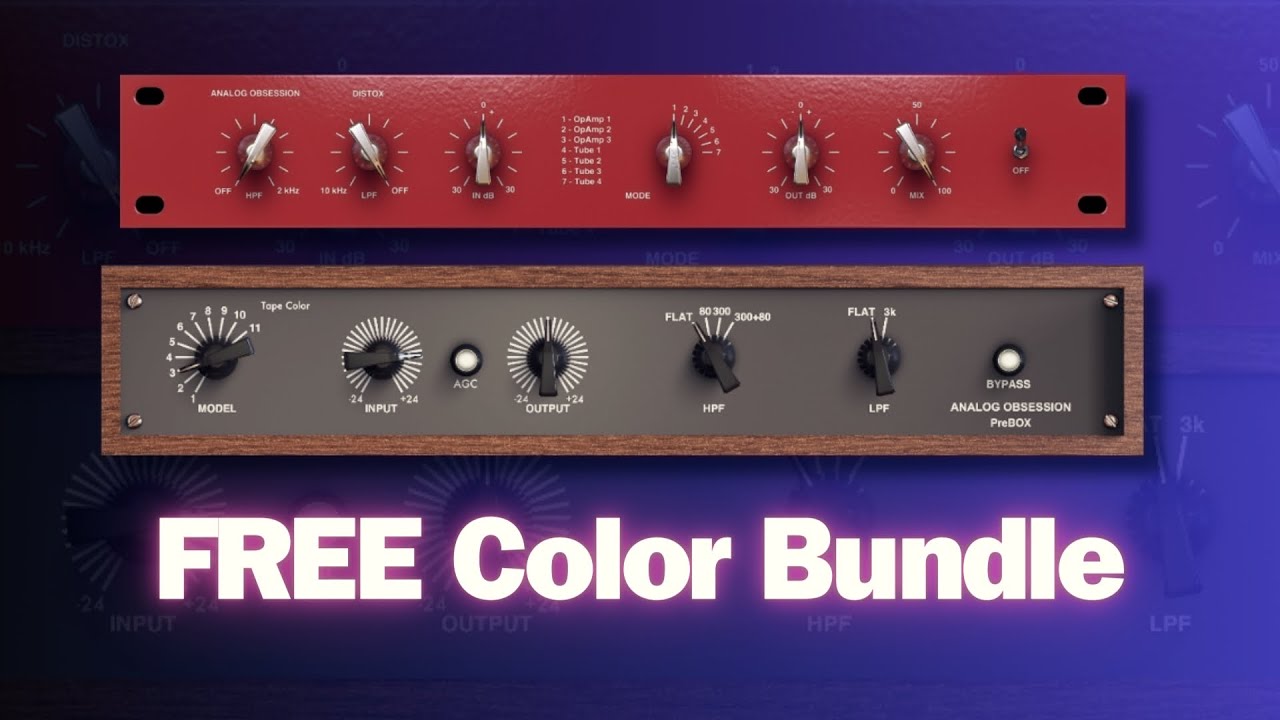 FREE Color Bundle by Analog Obsession has been UPDATED - YouTube