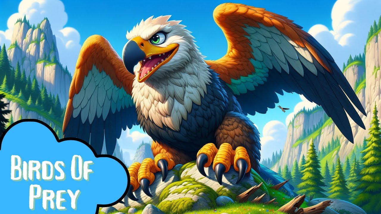 Amazing Birds of Prey for Kids | Learn About Eagles, Hawks, Owls, and ...