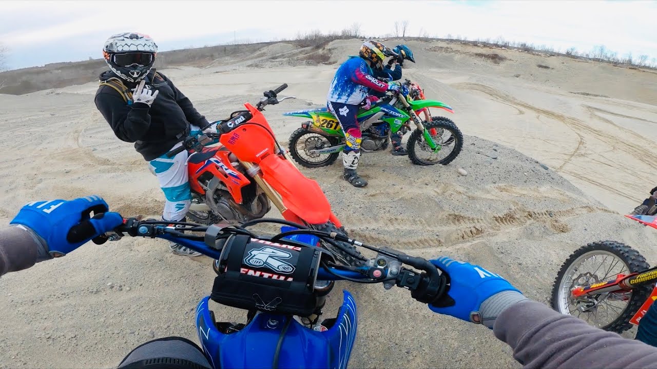 Wide Open Deep Sand Track With The Crew! - YouTube