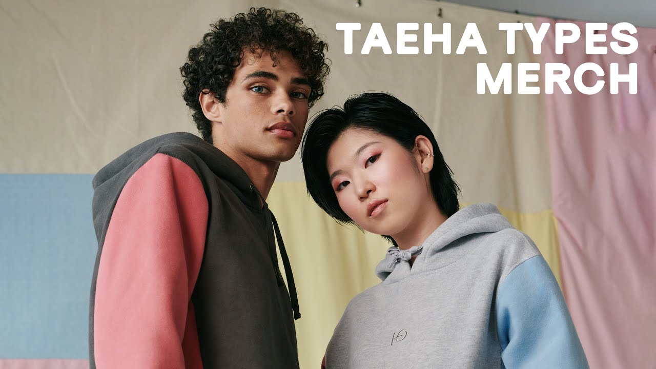 Taeha Types Merch Launch! - YouTube