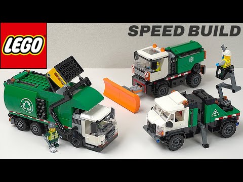 LEGO City 2026 Service Vehicle Sets Compilation Speed Build