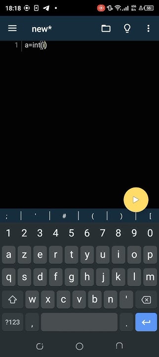 Programmation Python Sur Android Print Python Python3 Pythonprogramming Pydroid3 Youtube