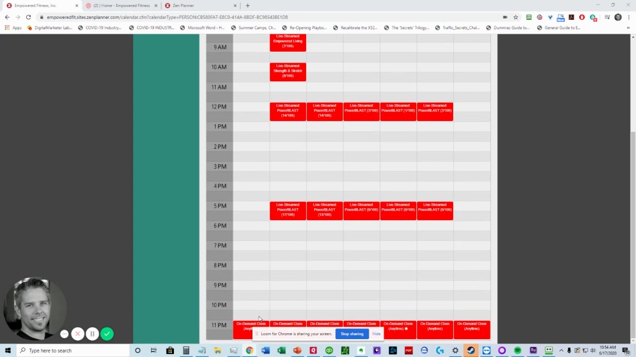 How to register for an EF class from your computer - YouTube