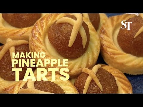 Making CNY pineapple tarts with Chef Anup Kumar - YouTube