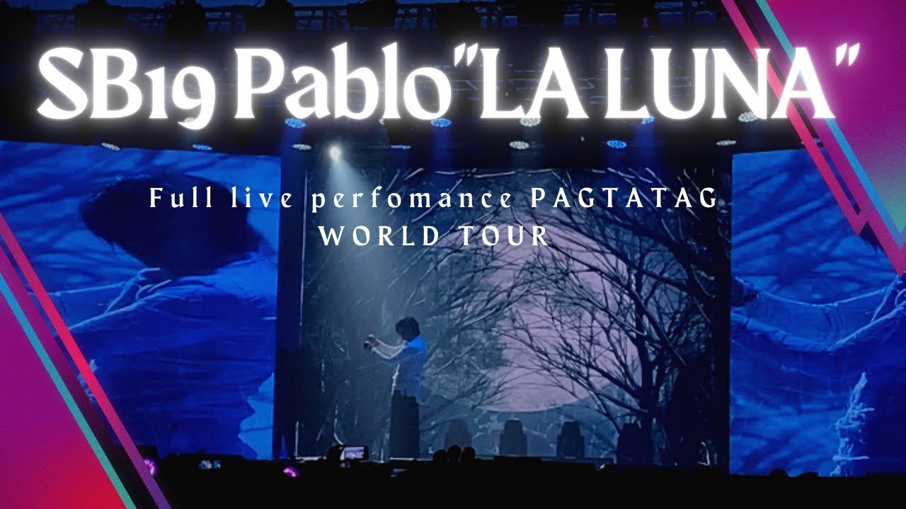 Fancam SB19 PABLO solo performance at PAGTATAG CONCERT in DAVAO 2023 ...