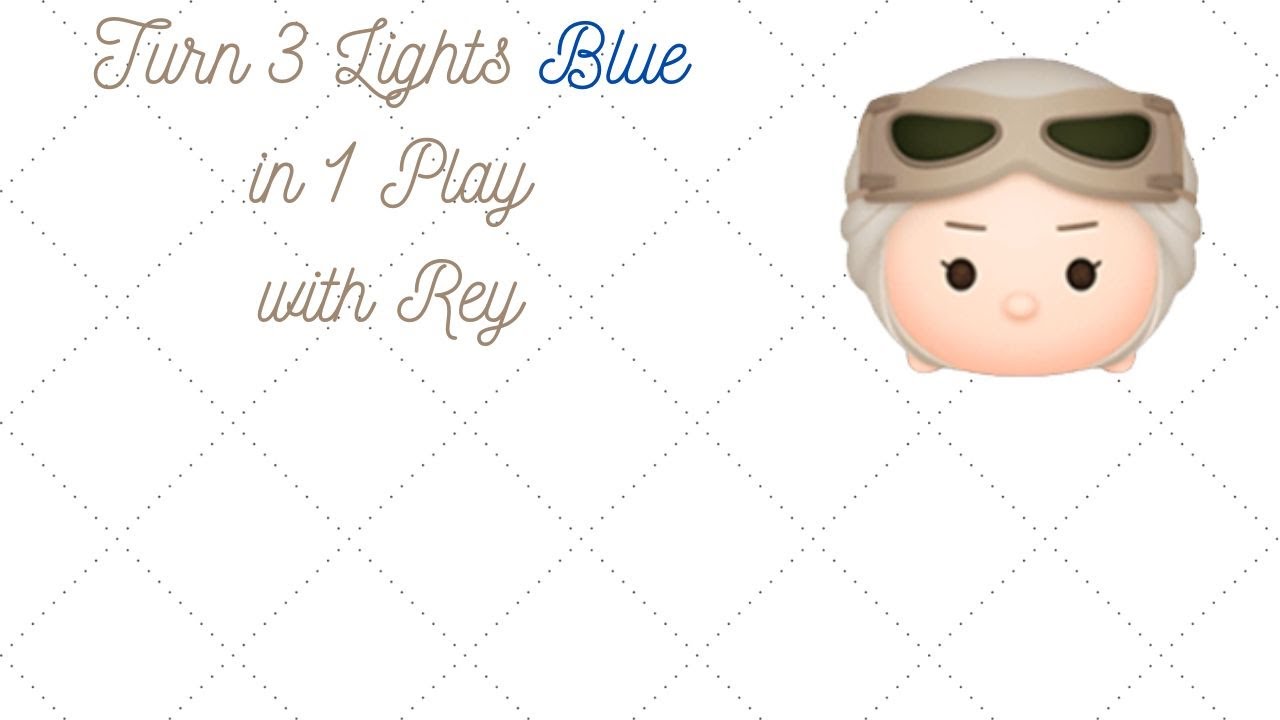 Disney Tsum Tsum - Holiday Illuminations - Turn 3 Lights Blue in 1 Play ...