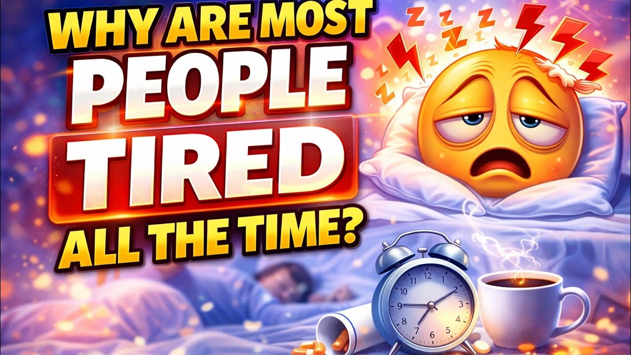 Why Most People Are Tired All the Time (And How to Fix It) - YouTube