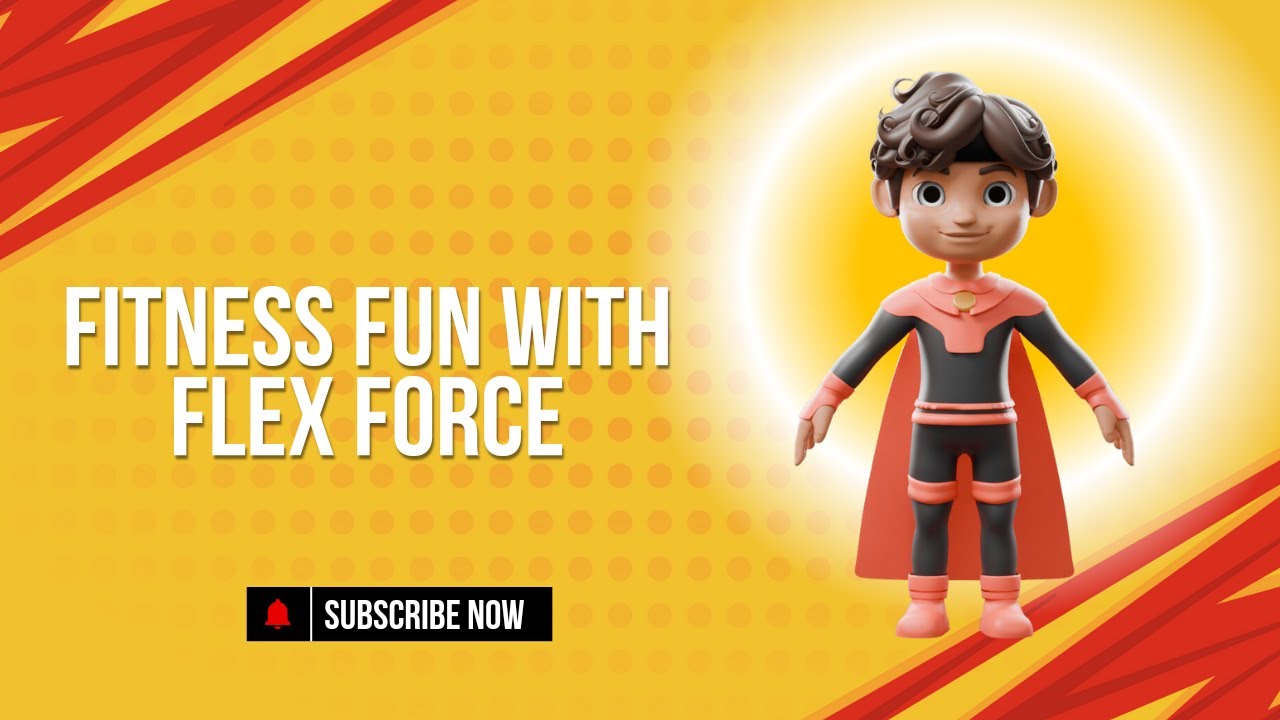 Fitness Fun with Flex Force! | Exciting Exercise Video for Kids! Super ...
