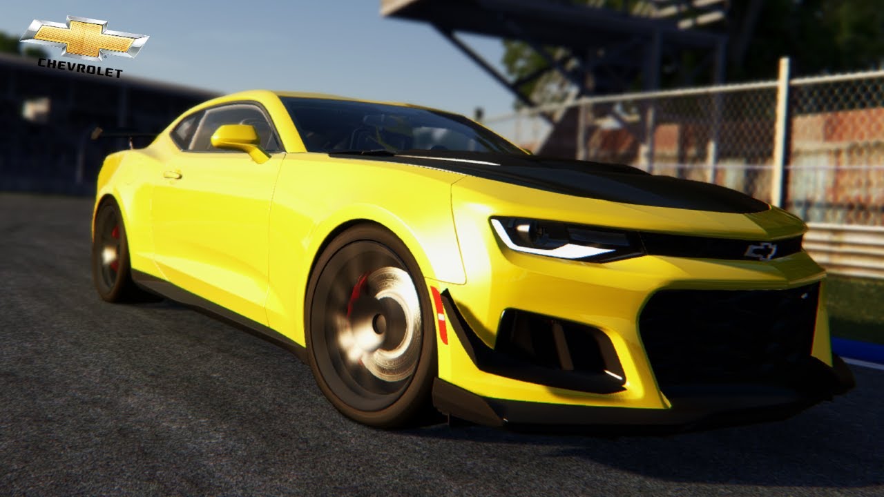 Assetto Corsa - 2018 Chevrolet Camaro ZL1 1LE - YouTube