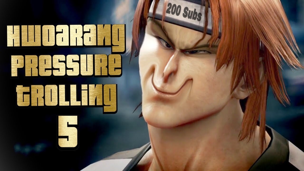 Tekken 7 Hwoarang Pressure Trolling 5 | ROAD TO 200 SUBS - YouTube