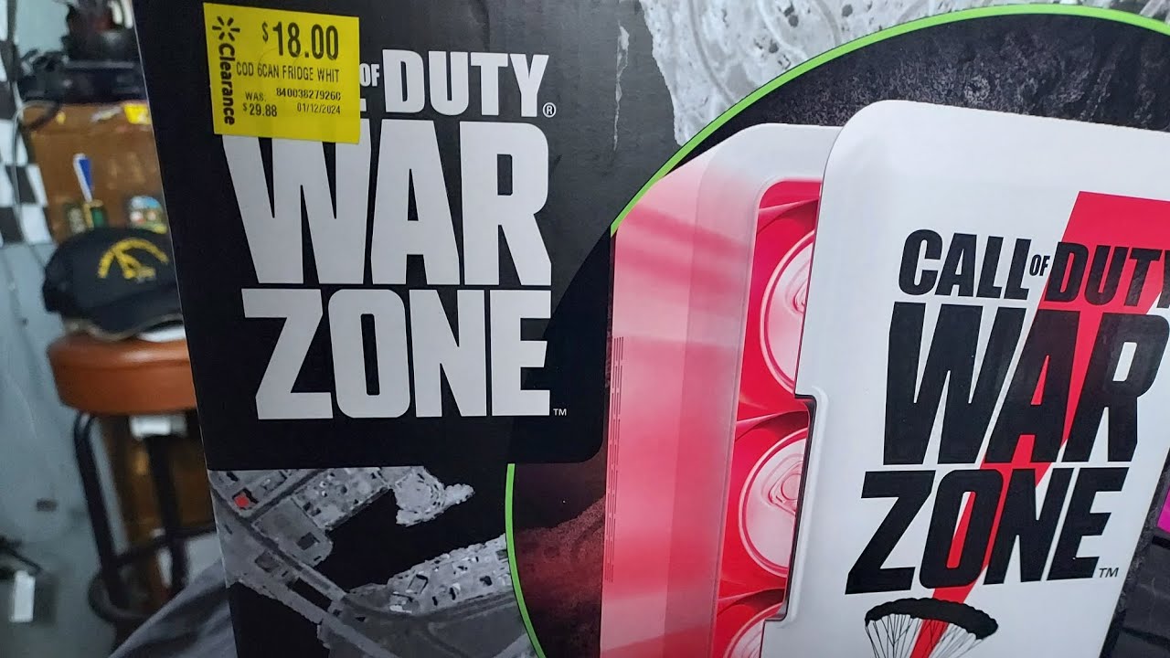 Unboxing Of Call Of Duty War Zone 6 Can Mini Fridge - YouTube