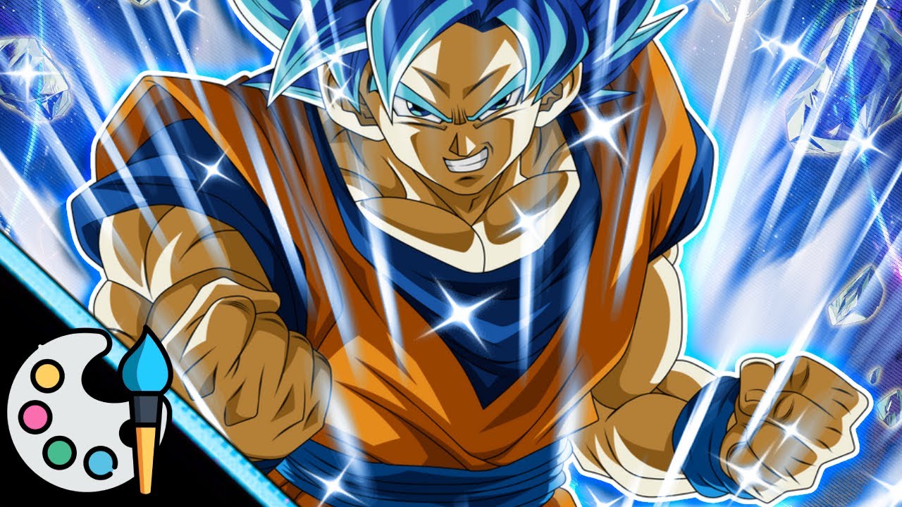 Tutorial To Create This *Evolution Super Saiyan Blue Goku* Thumbnail ...
