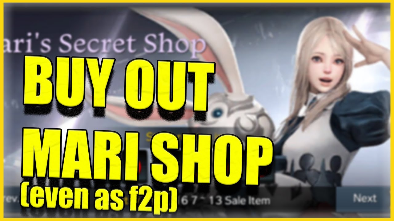 Lost ark MARISHOP! WHY you SHOULD BE BUYING THESE out (even f2p) - YouTube
