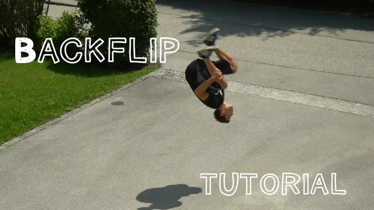 Backflip Tutorial - YouTube