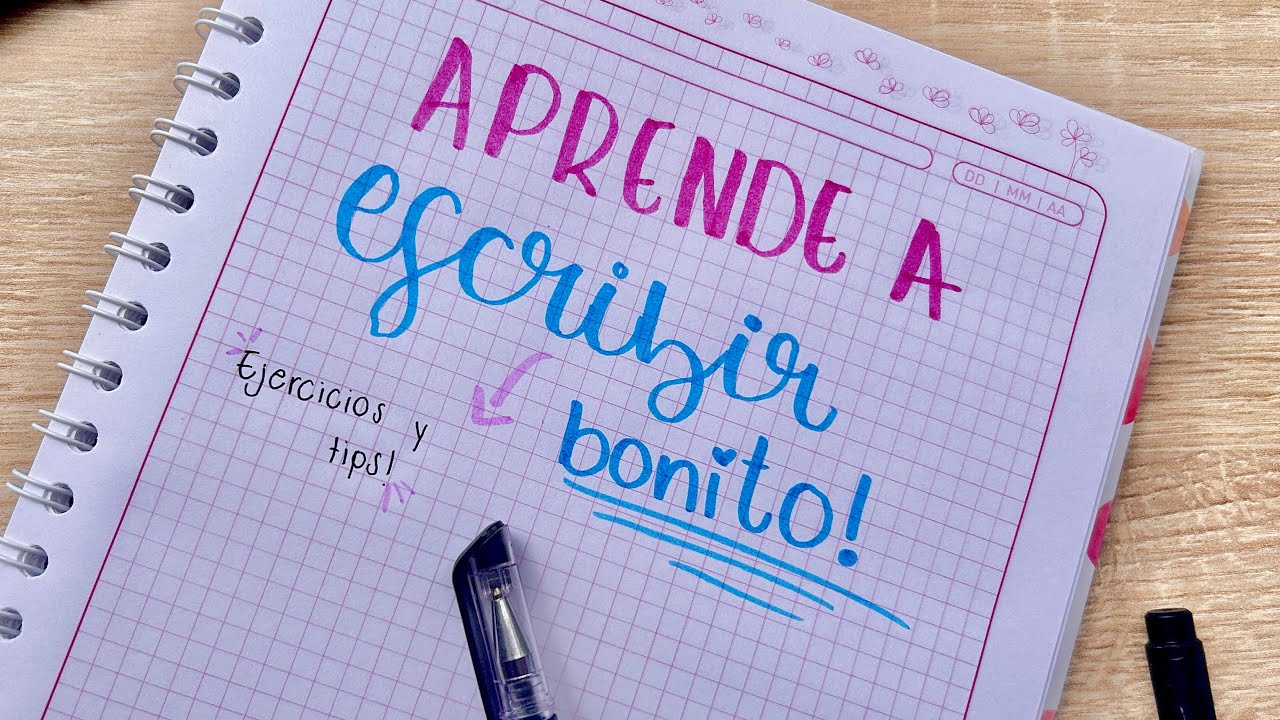 Como MEJORAR tu letra! Escribir rápido no es excusa para escribir feo ...