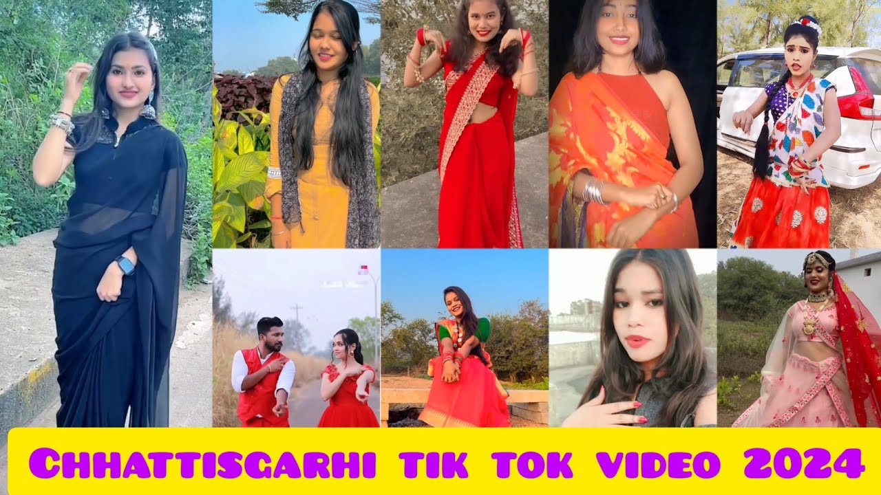 New chhattisgarhi tik tok video 2024 || all cg tik tok star || CG ...
