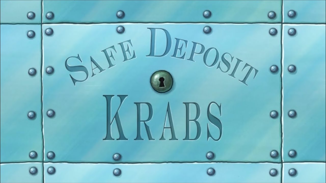 Safe Deposit Krabs Title Card - YouTube