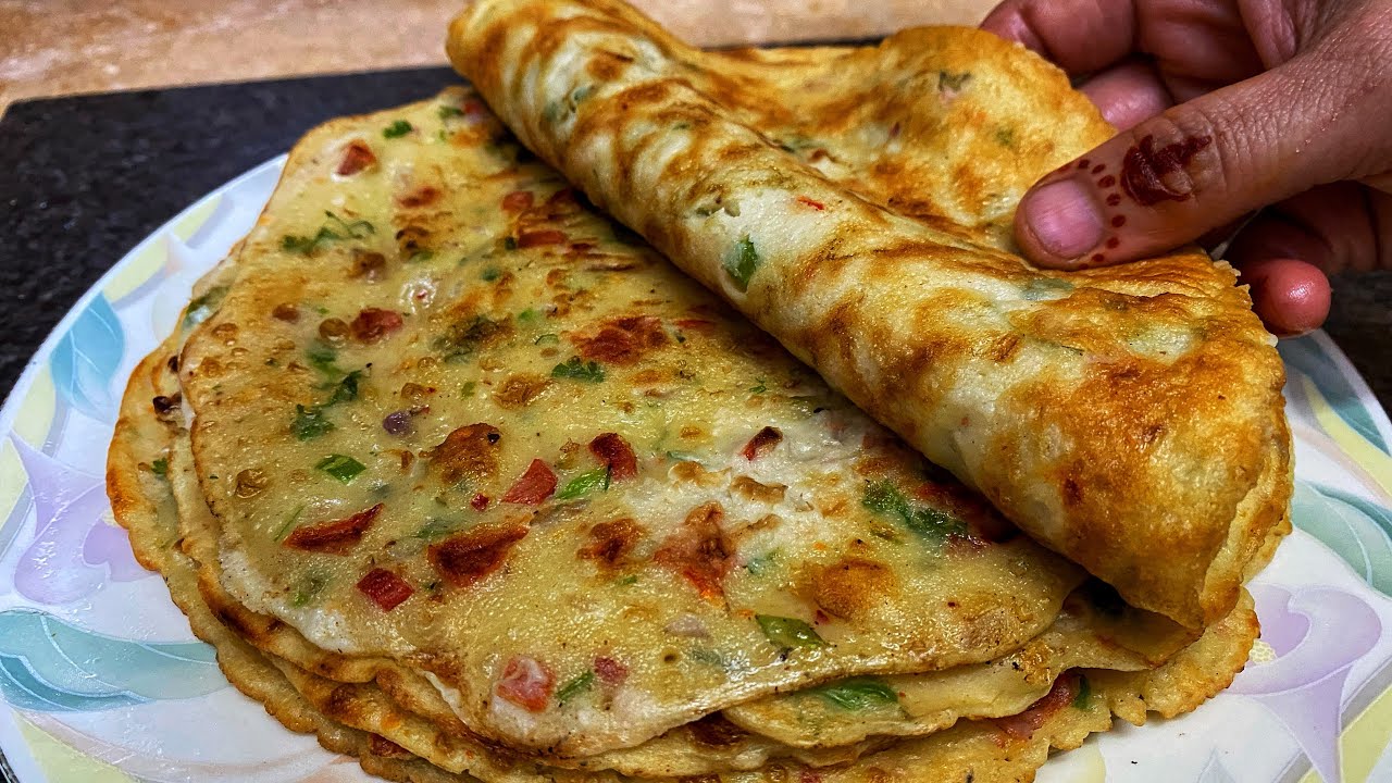 Egg Paratha With Liquid Dough in 10 Minutes Recipe | Quick and Easy ...