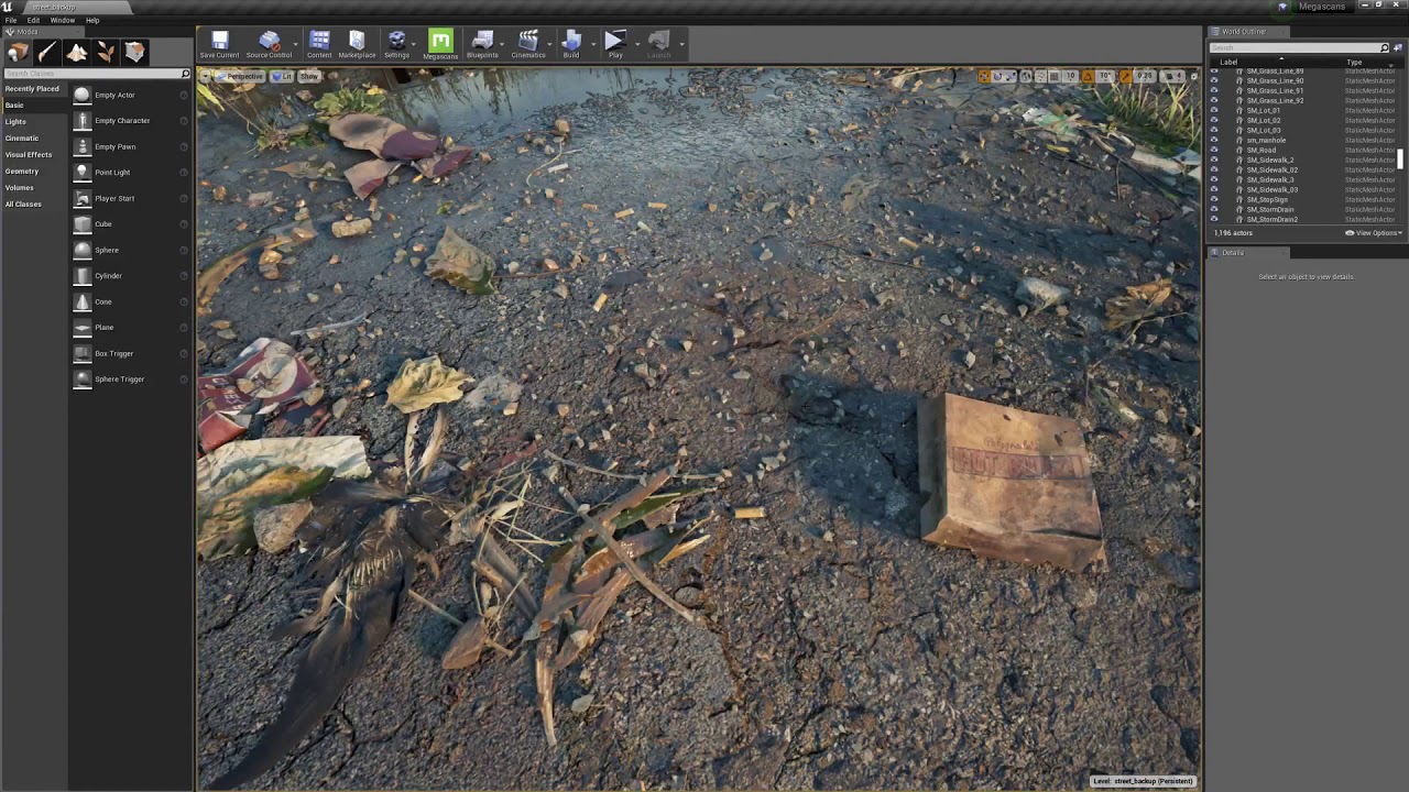 UE4 TUTORIAL / Post-Apocalyptic Road in UE4 - Extended Breakdown - YouTube