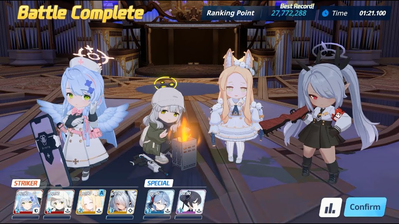 [Blue Archive] Gregorius Insane (Indoor Yellow) - 27,772,288 - YouTube