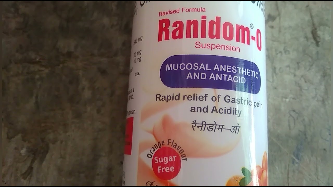 Ranidom-o use in peptic ulcer, stomach pain due to gas @Talk About ...