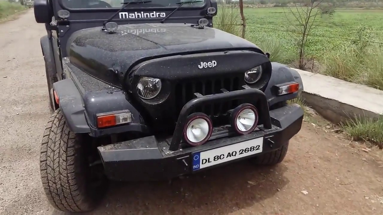 Mahindra thar modified, best modified mahindra thar in Delhi - YouTube