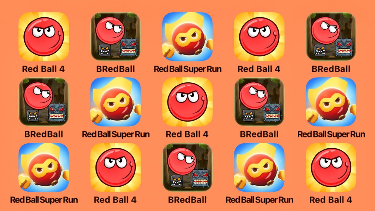 Red Ball 4, B Red Ball, Red Ball Super Run - YouTube