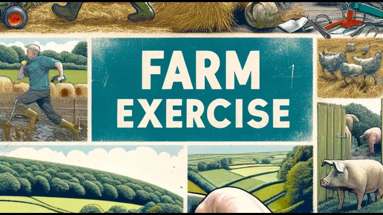 Welcome to farm life, where every chore doubles as exercise - YouTube