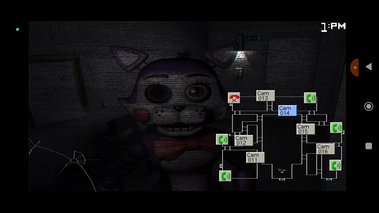 fnaf candy 2 ikinci geceyi bitiriyoz - YouTube