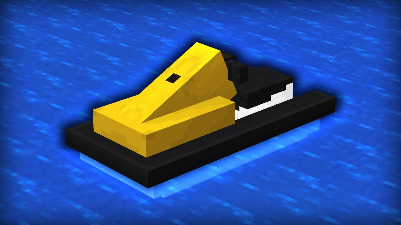 Minecraft Seaopolis 2 | JETSKI, DIVING SUIT & SIMPLE STORAGE NETWORK ...