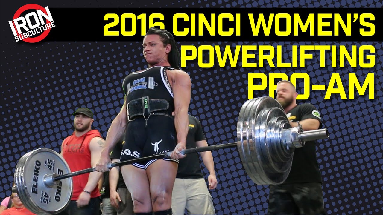 Amazing Lifting at the 2016 SPF Cincinnati Women's Pro-Am! - YouTube