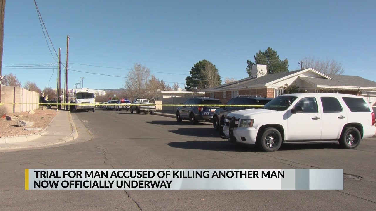Trial begins for man accused in 2020 Albuquerque murder - YouTube