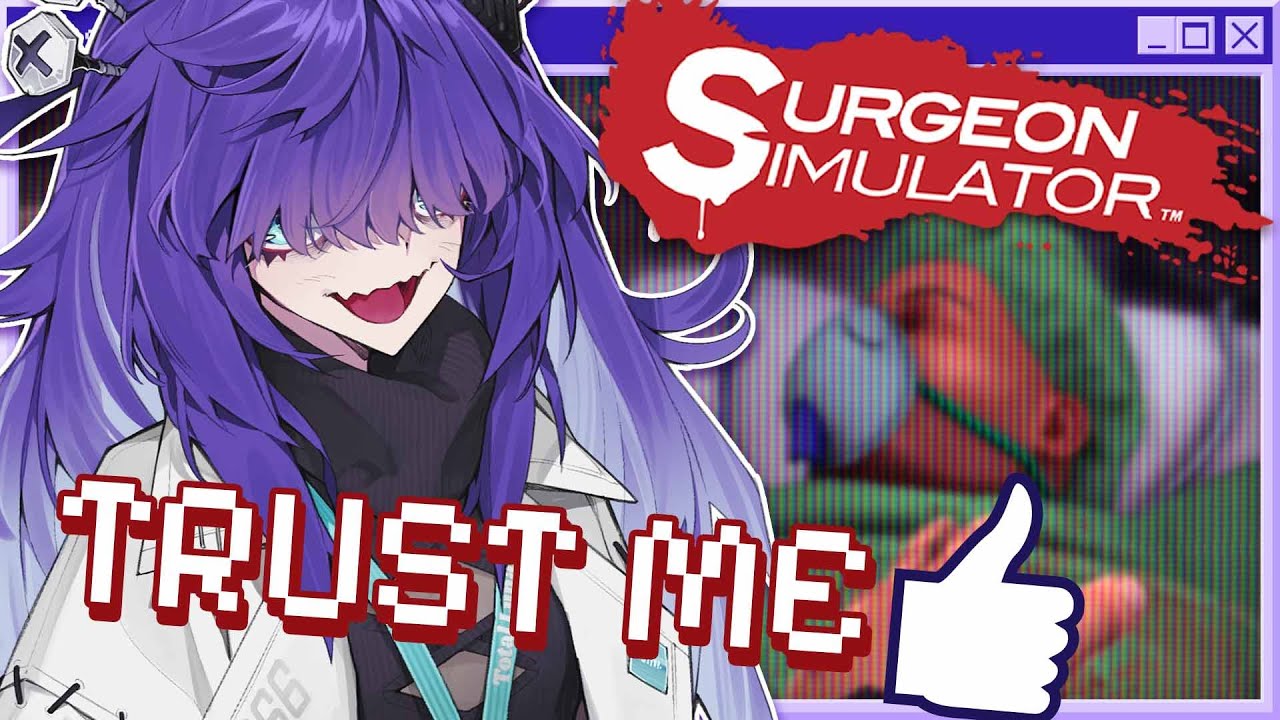 【Surgeon Simulator】TRUST ME, IM A DOCTOR!....kinda【Dr.NOVA(e) | V4Mirai ...