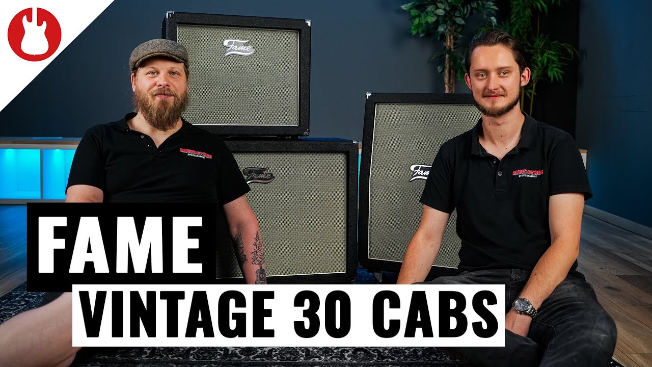 Klassicher V30 Sound zum Mini-Preis - Fame Vintage 30 Cabs I MUSIC ...