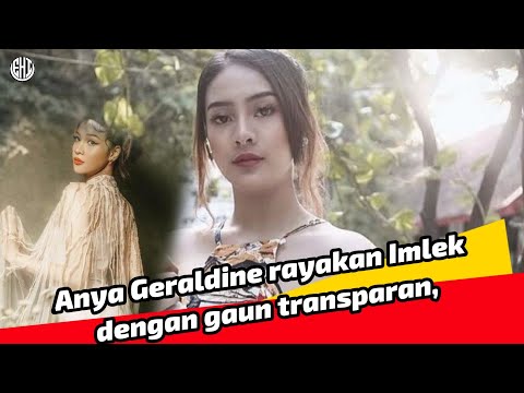 Anya Geraldine rayakan Imlek dengan gaun transparan,