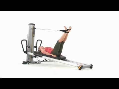 Dynamic Leg Pulley Work - YouTube