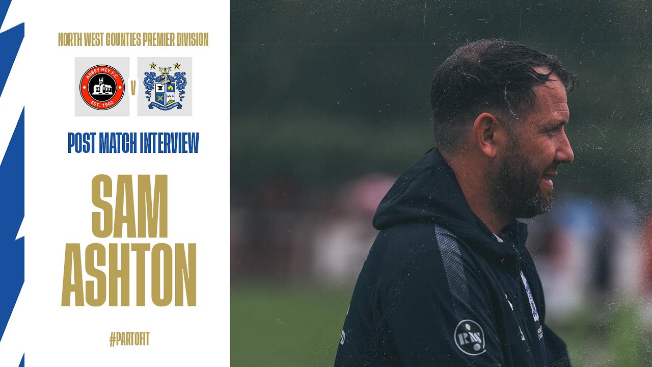 Sam Ashton - Abbey Hey (a) | Post Match Interview | Bury FC - YouTube