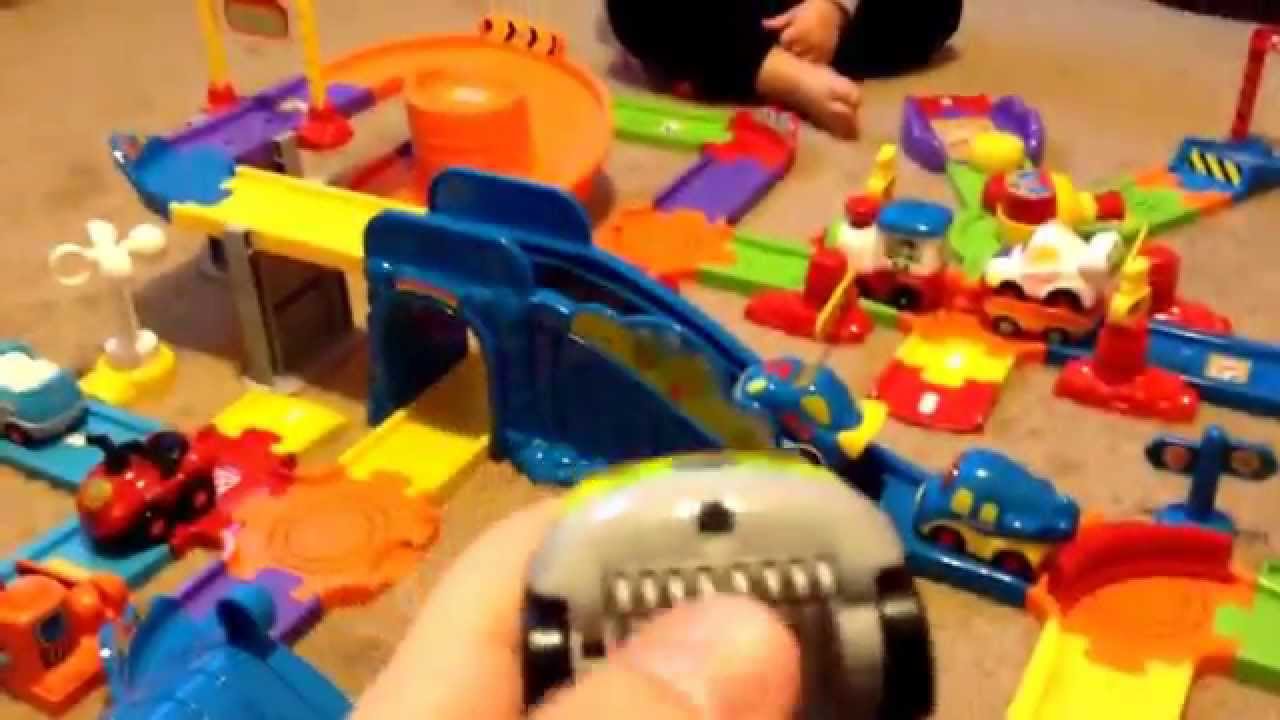 V-tech Go Go Smart Wheels Train Set Review - YouTube