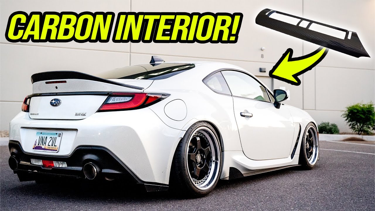 THE BEST Subaru BRZ Interior Upgrades!!! *Install & First Look* - YouTube