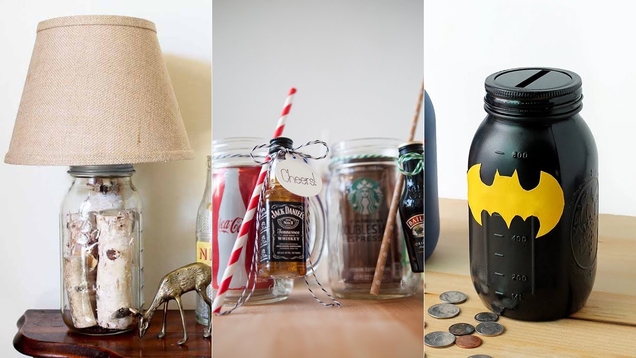 20 Super Awesome Mason Jars Ideas - YouTube