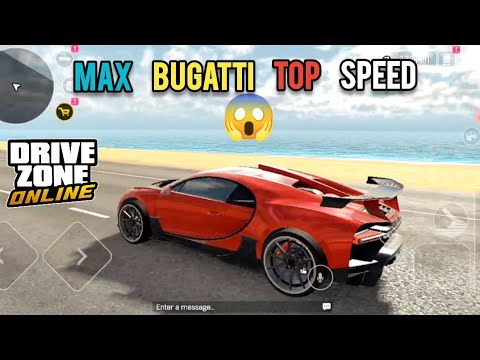 BUGATTI CHIRON TOP SPEED - DRIVE ZONE ONLINE GAMEPLAY 💯🎮 - YouTube