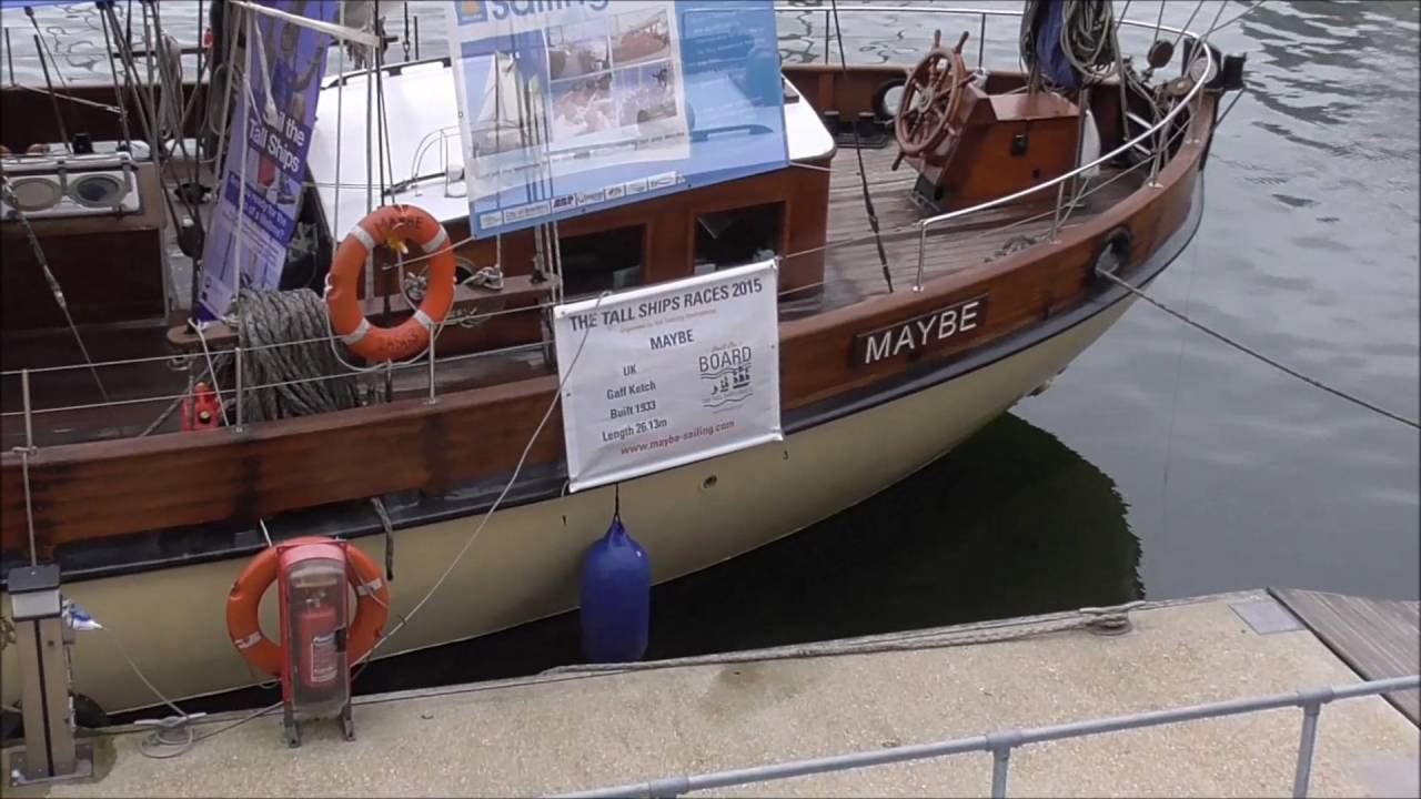 Tall ship Maybe Belfast Maritime Festival May 2016 - YouTube