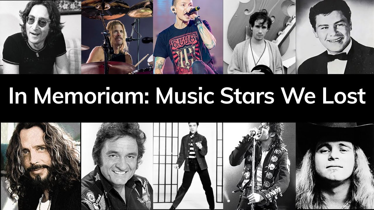 In Memoriam: Legendary Music Stars We Lost from the 20th Century to ...