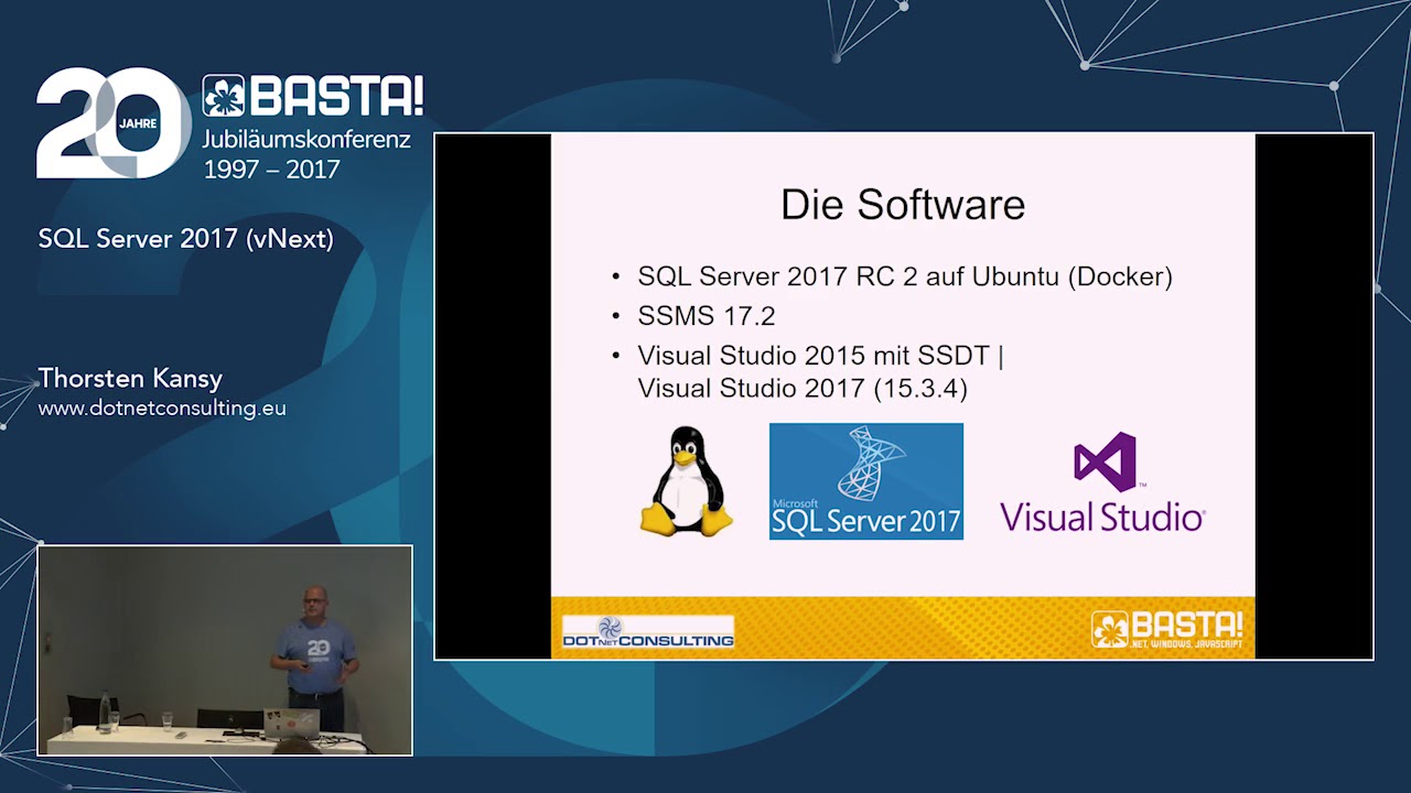 SQL Server 2017 (vNext) - die wichtigsten Neuerungen für Entwickler - YouTube