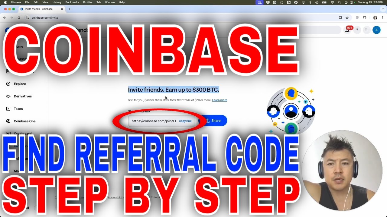 How To Find Coinbase Referral Code🔴 - YouTube