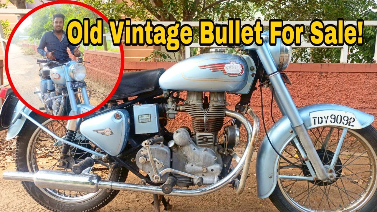 Old vintage bullet for sale 😀 1985 model 😎 - YouTube